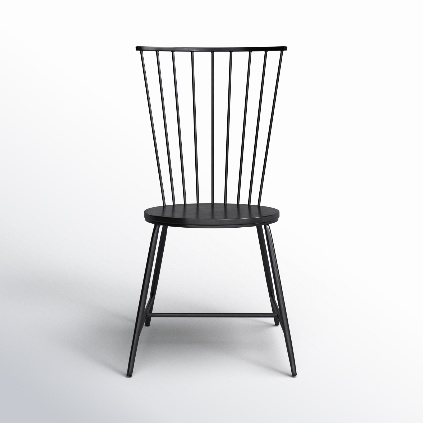Black metal windsor chairs store